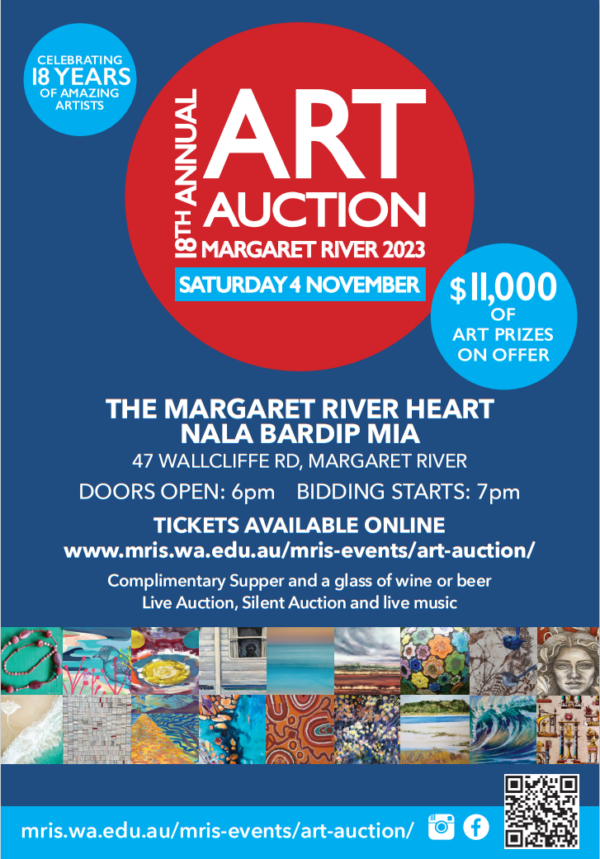 18th Annual Margaret River Art Auction - Margaret River Independent School